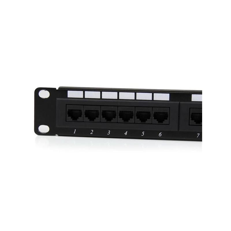 StarTech.com 24 Port 1U Rackmount Cat 6 110 Patch Panel | StarTech.com ...