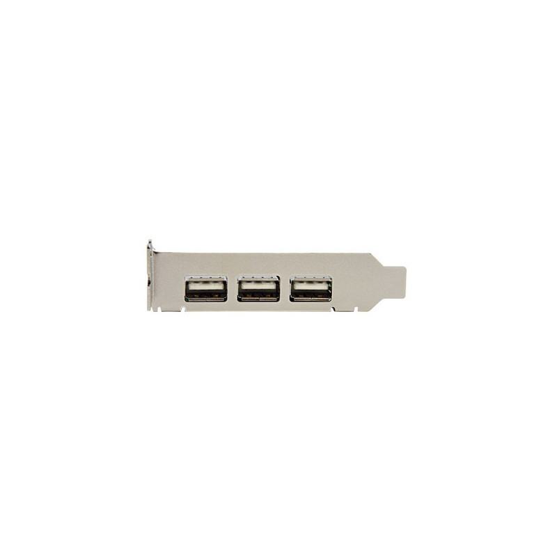 StarTech.com 4 Port PCI Express Low Profile High Speed USB Card ...