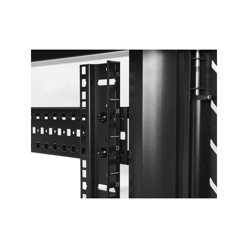 StarTech.com 12U 36in Knock-Down Server Rack Cabinet with Casters ...