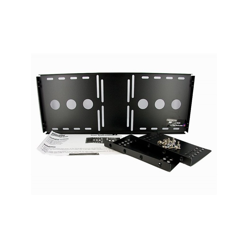 StarTech.com Universal VESA LCD Monitor Mounting Bracket for 19in Rack ...