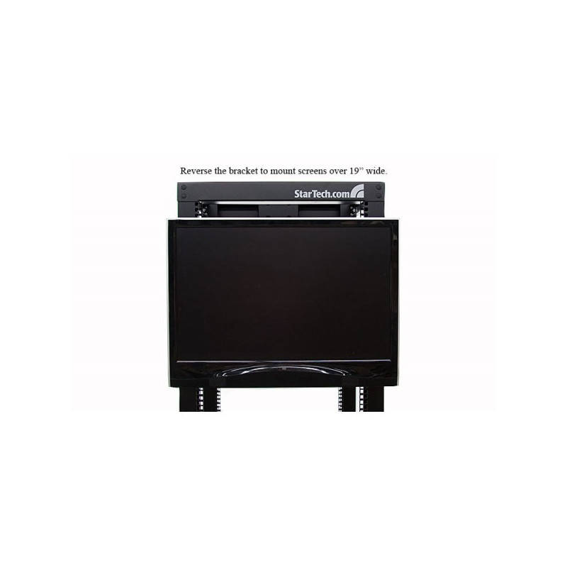 StarTech.com Universal VESA LCD Monitor Mounting Bracket for 19in Rack ...