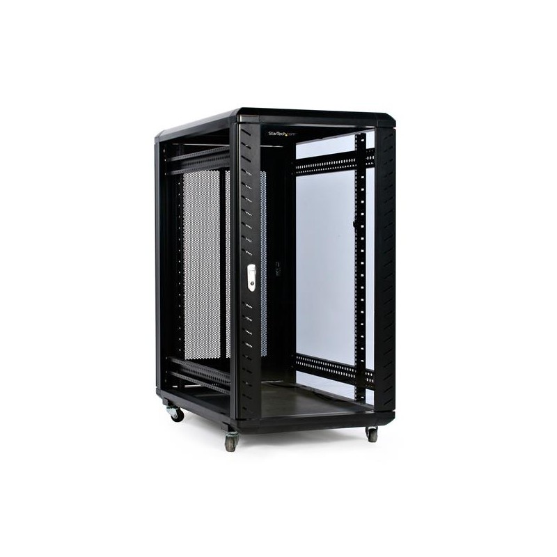 Startech 22u 36in Knock Down Server Rack Cabinet With Casters ...