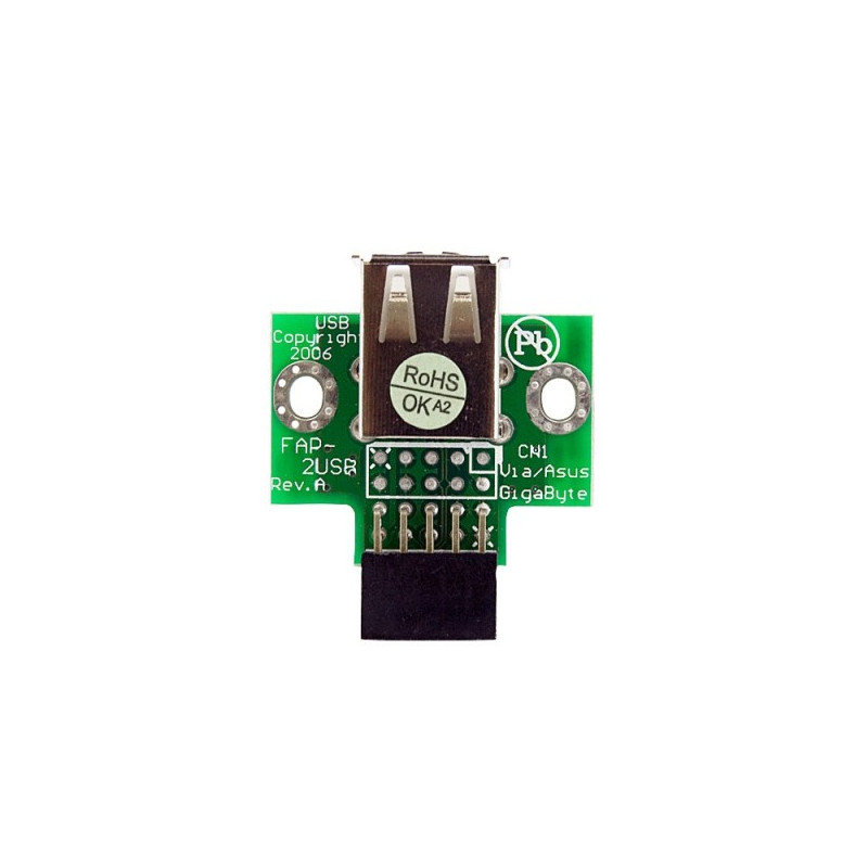 StarTech.com 2 Port USB Motherboard Header Adapter | StarTech.com ...