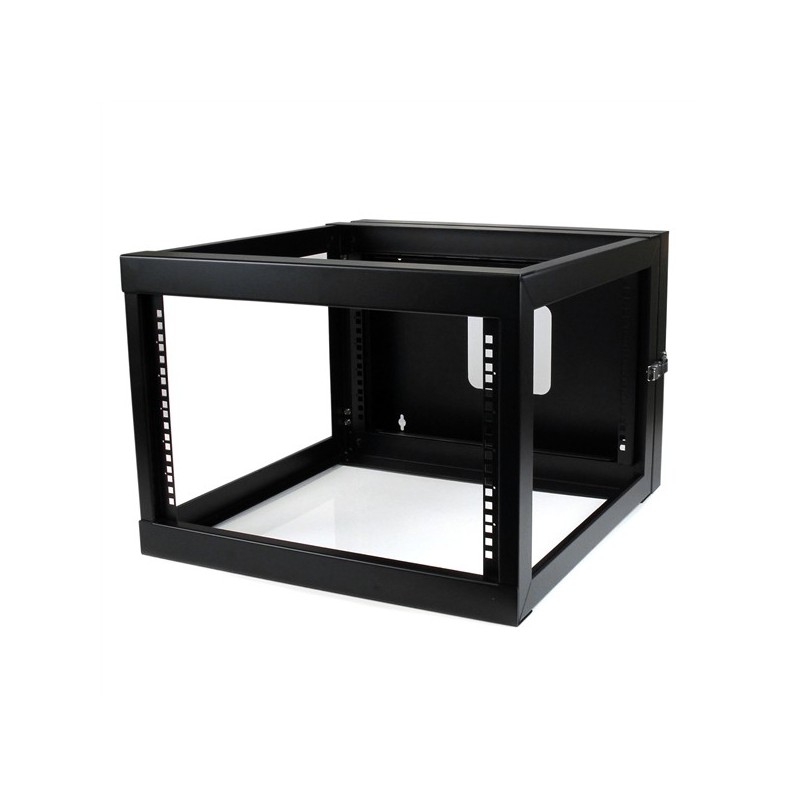 StarTech.com 6U 22in Depth Hinged Open Frame Wall Mount Server Rack ...