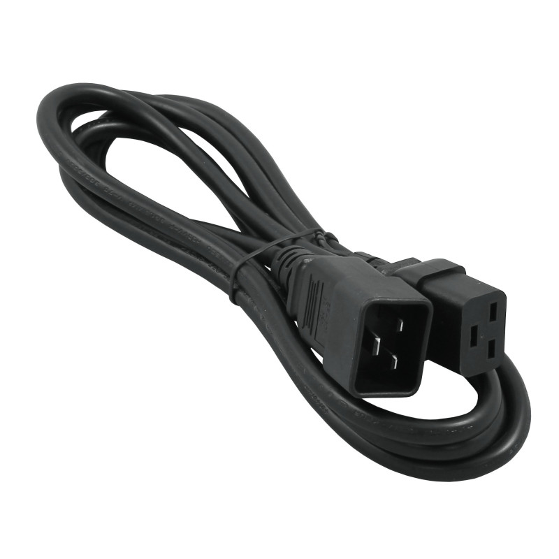 IEC C20 Male - IEC C19 Female Lead | IEC Power Leads