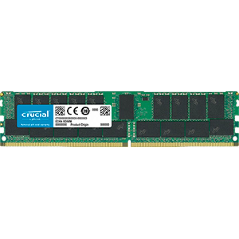 Crucial 32GB DDR4-2666 RDIMM | Crucial Memory Crucial 32GB DDR4-2666 RDIMM | Crucial Memory