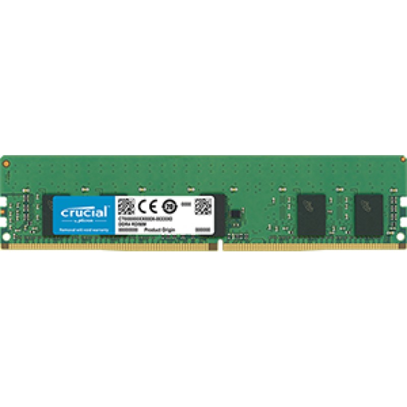 Crucial 8GB DDR4-2666 RDIMM | Crucial Memory Crucial 8GB DDR4-2666 RDIMM | Crucial Memory