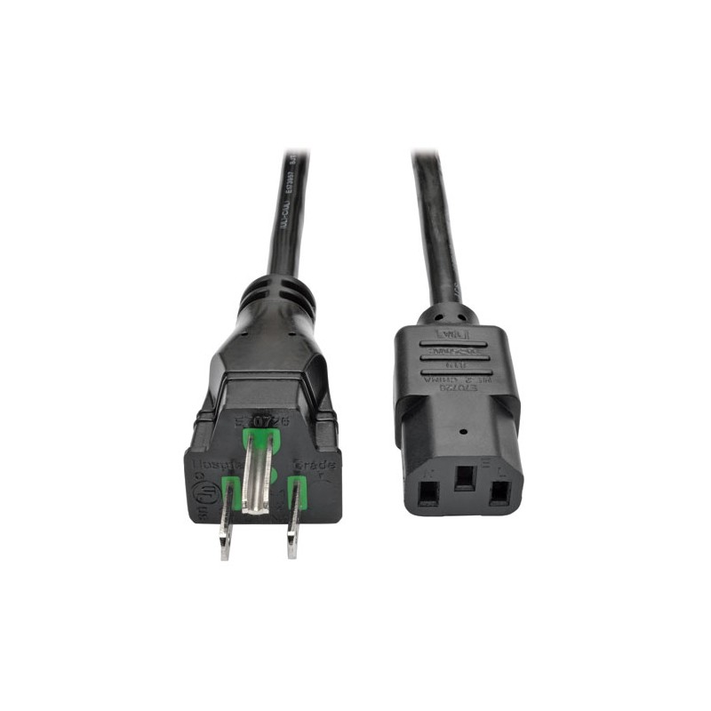 Tripp Lite Hospital-Grade Computer Power Cord Lead Cable, 10A, 18AWG ... Tripp Lite Hospital-Grade Computer Power Cord Lead Cable, 10A, 18AWG ...