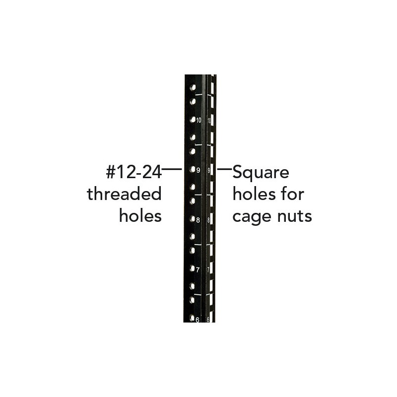 Tripp Lite SmartRack 12U Heavy-Duty Low-Profile Server-Depth Side-Mount ...