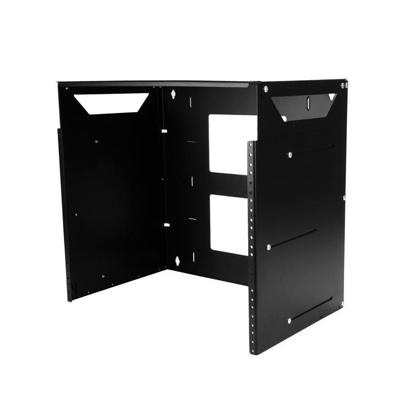 StarTech.com Wall-Mount Server Rack with Built-in Shelf - Solid Steel ...