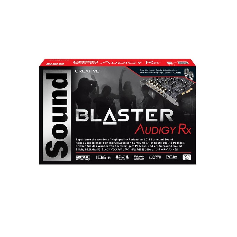 Creative Labs Sound Blaster Audigy Rx | Creative Labs Sound Cards ...