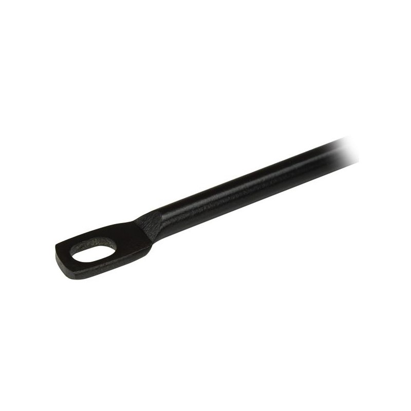 StarTech.com Horizontal Cable Lacing Bars for Racks - 10 Pack ...