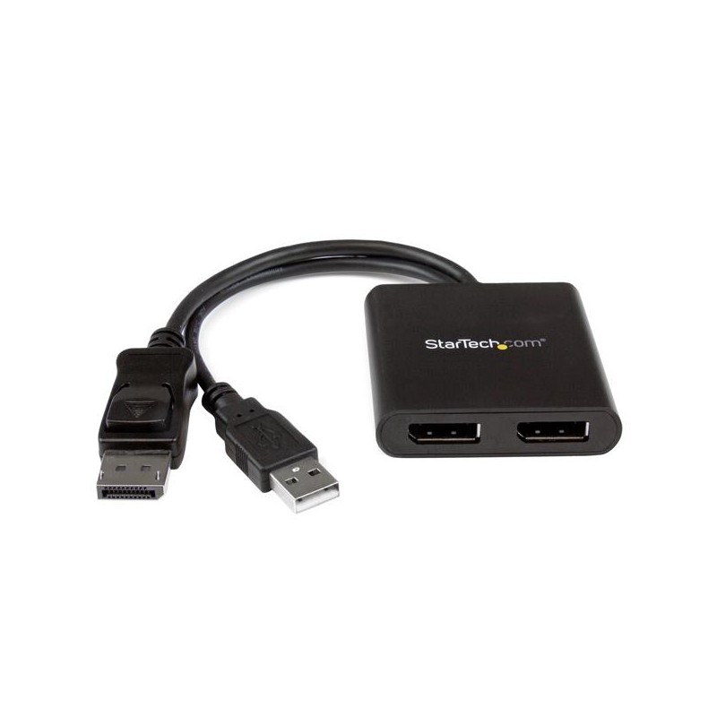 StarTech.com DisplayPort to DisplayPort Multi-Monitor Splitter - 2-Port MST Hub | StarTech.com ...