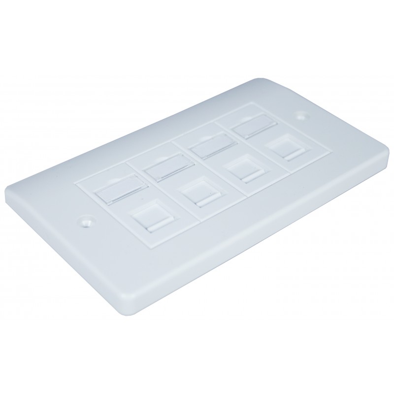 Cat6 FTP RJ45 Modules with Faceplate | Cat6 Modules & Outlets