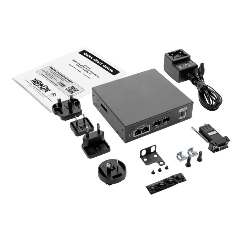 Tripp Lite 8-Port Serial Console Server with Built-In Modem, Dual GbE ...