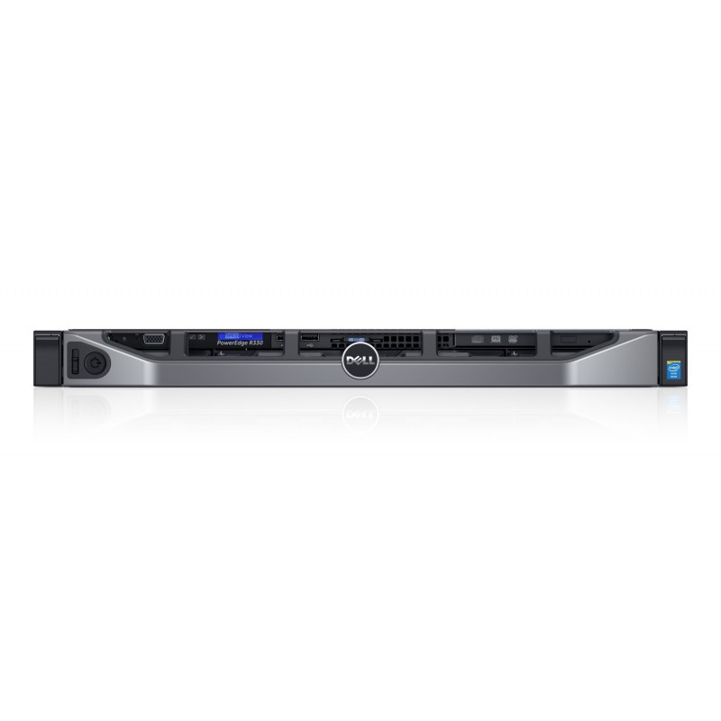 DELL PowerEdge R330 server 3 GHz Intel® Xeon® E3 v6 E3-1220V6 Rack (1U ...