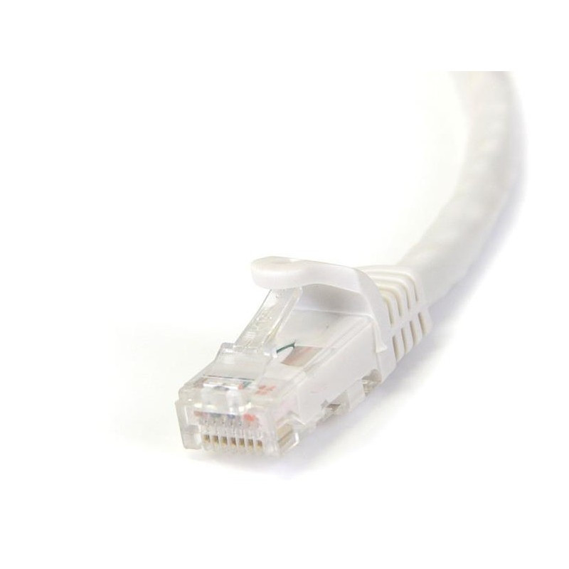 StarTech.com 5m White Gigabit Snagless RJ45 UTP Cat6 Patch Cable - 5 m ...