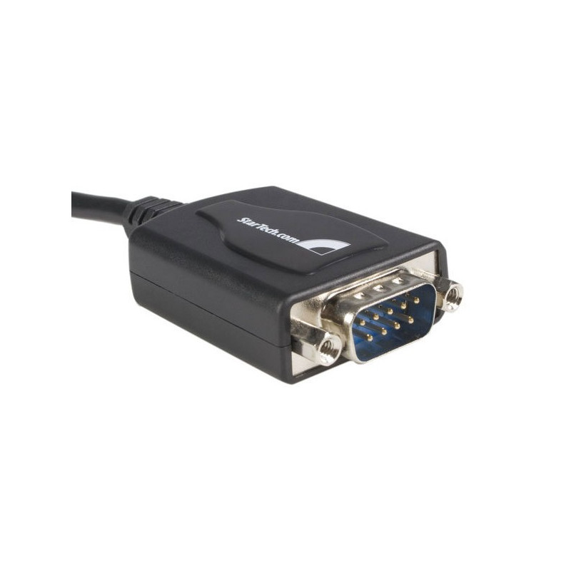 StarTech.com 1 ft USB to RS232 Serial DB9 Adapter Cable with COM Retention | StarTech.com Cable ...